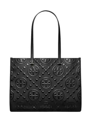 Tory Burch Monogram Tote Bag - Black