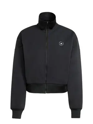 Stella McCartney Logo Knitted Track Jacket - Black