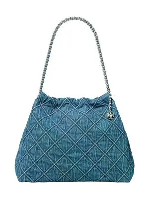 Tory Burch Fleming Tote Bag - Blue