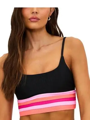 Beach Riot Mae Bikini Top - Ruby Color