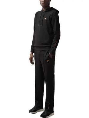 REISS X Mclaren Speedmark Regular Fit Jersey Borough Interlock Jogger Pants - Black
