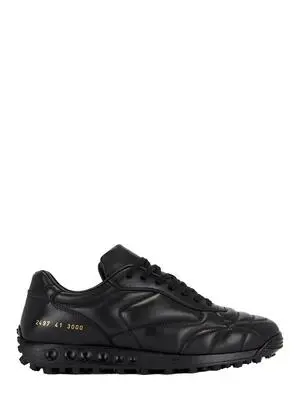 COMMON PROJECTS Soccer Sneakers - Total Black