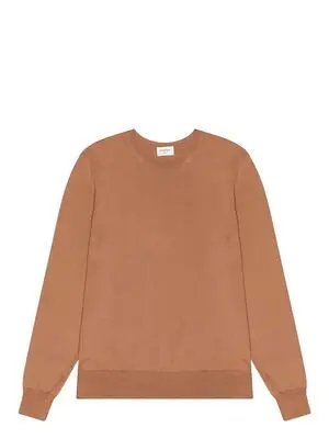 Saint Laurent Long Sleeve Sweater - Bois De Rose