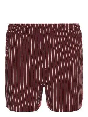 Saint Laurent Calecon Vintage Short - Bordeaux Craie