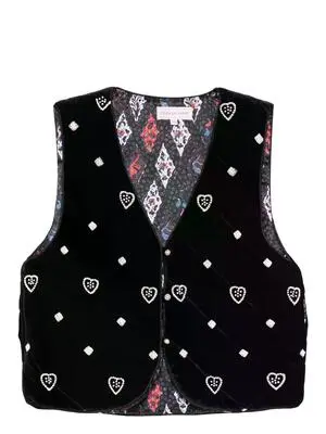 Muzungu Sisters Gigi Gilet - Black