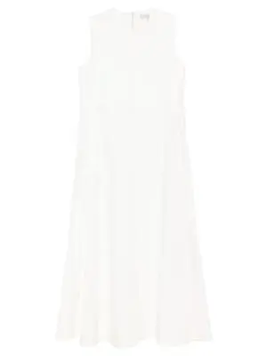 Remain Birger Christensen Wide Maxi Dress - White