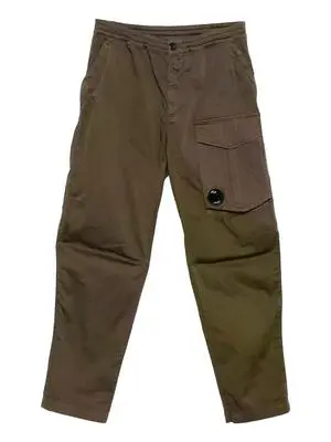 C.P. COMPANY Sateen Cargo Trousers - Green
