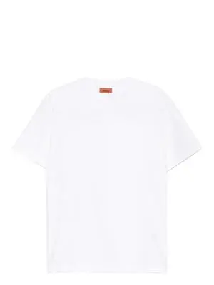 Missoni Tonal-zigzag Cotton T-shirt - White
