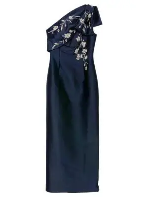 Sachin & Babi Embellished Olivia Gown Dress - Blue