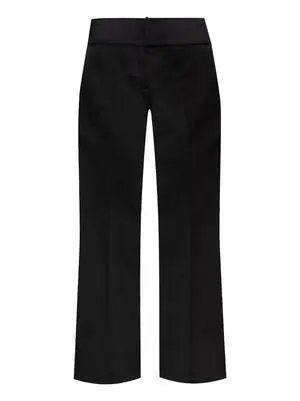 COURREGES Straight-leg Trousers - Black