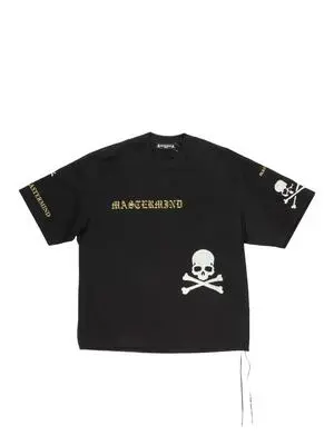 MASTERMIND WORLD Logo-embroidered T-shirt - Black
