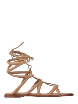GIANVITO ROSSI Leather Tie-Up Sandals