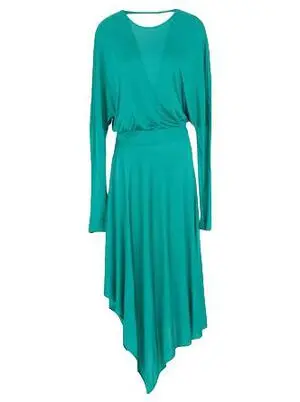 Pinko Midi Viscose Dress - Green