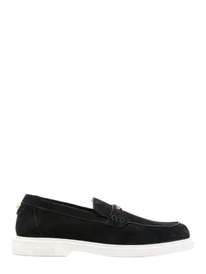 Versace Crosta Loafers - Black