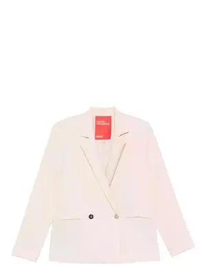 MERCI Double-breasted Blazer - Pink