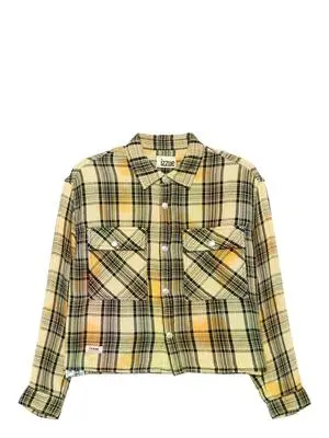 Izzue Checked Shirt - Brown