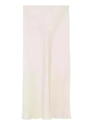 TWINSET Linen Maxi Skirt - Neutrals