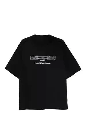 UNDERCOVERISM Printed T-shirt Black
