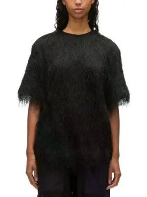 3.1 Phillip Lim Fringed Blouse - Black