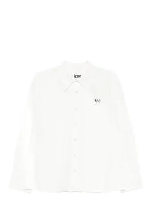 Izzue Embroidered Shirt - White