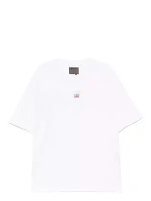 MUSIUM DIV. Logo-embroidered T-shirt - White