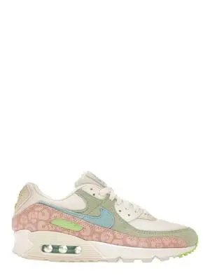 Nike Air Max 90 Easter Leopard Sneakers - Sail/honeydew/arctic Orange
