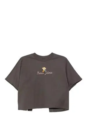 MUSIUM DIV. Musium Div. Bead-Embellished T-Shirt Grey