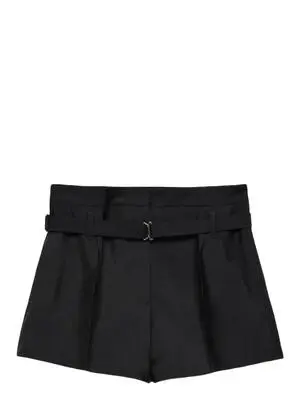 Prada Belted Shorts - Black