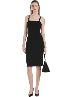 Rudsak Laurens Midi Dress - Black