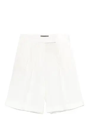 Lorena Antoniazzi Linen Shorts - White