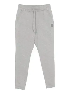 C.P. COMPANY Fleece Logo Sweatpants - Grey