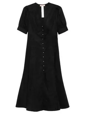 TWINSET A-line Midi Dress - Black