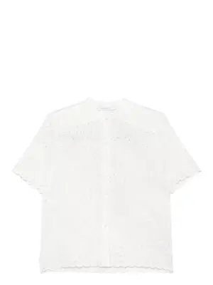Patrizia Pepe Embroidered Shirt - White