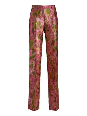 DEL CORE Printed Trousers - Pink