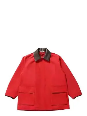 Auralee Oversized Jacket - Red