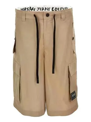 VERSACE Versace Jeans Couture Appliqué Cargo Shorts