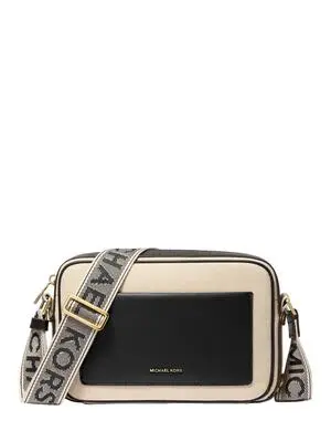 Michael Kors Mæve Large Canvas Crossbody Bag - Black