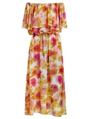 Essentiel Antwerp Hirgo Printed Dress - Yellow