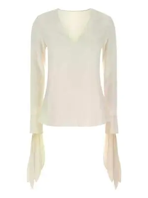 Givenchy Ruffle-detail Blouse - White