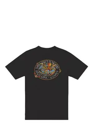 BAJA LLAMA Sailor Stories Octopus Primo Graphic Tee - Black