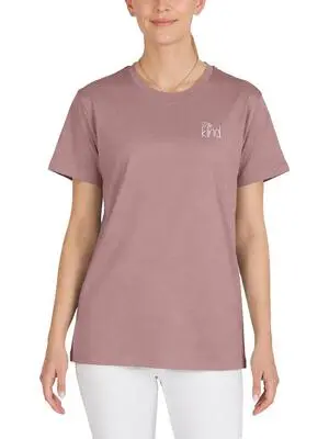 DALIX Relaxed Jersey Tee - Orchid Purple
