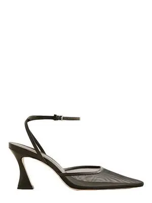 REFORMATION Reformation Natasha Mesh Pump Black Mesh
