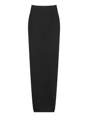 Rick Owens Pillar Maxi Skirt - Black