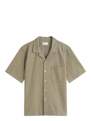 Universal Works Delos Road Shirt - Olive
