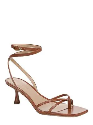 Veronica Beard Caterina Strappy Sandals - Honey