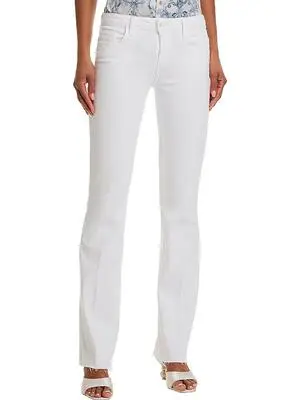 L'Agence Sneeki Straight Leg Jeans - Blanc