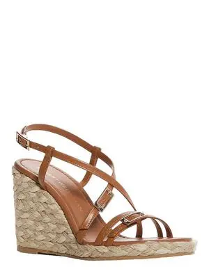STUART WEITZMAN Georgie Espadrille Wedge Sandals - Macchiato