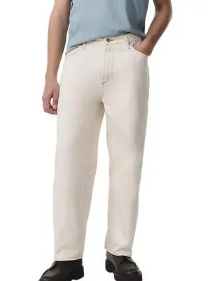 Rag & Bone RbBAGGY Authentic Rigid Jeans Ecru
