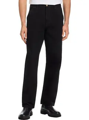 Carhartt Work In Progress Relaxed Straight Fit Pants - Black (rinsed Wash)