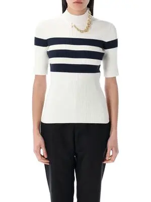JEAN PAUL GAULTIER Striped Knit Top